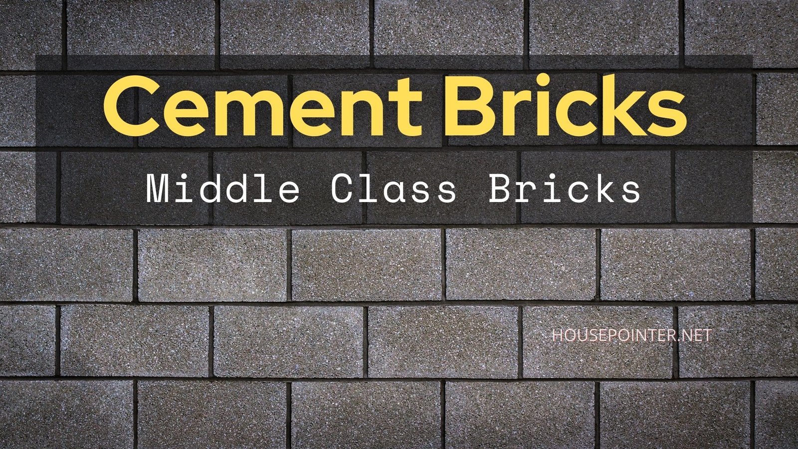 Cement Bricks Advantages and Disadvantages - Housepointer